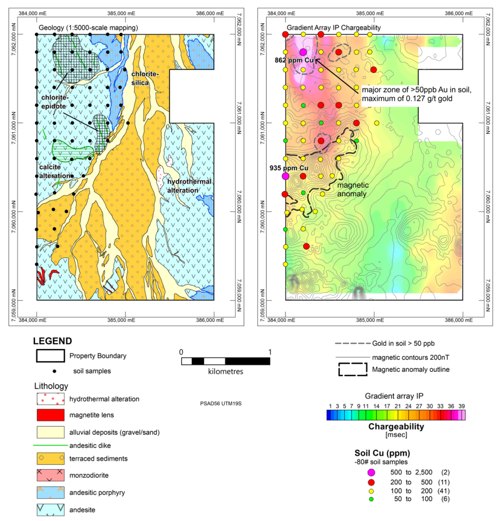 Tribeca Resources announces encouraging soil geochemistry results coincident with geophysical ...